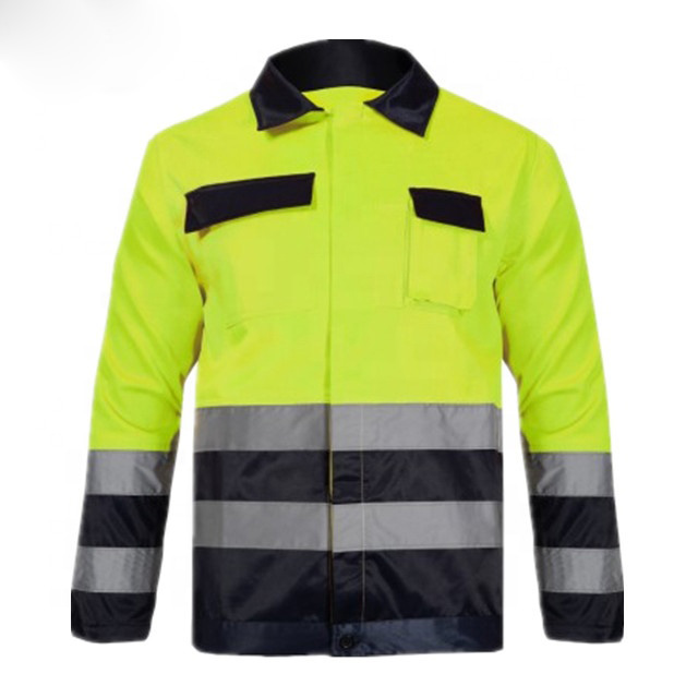 Hi visibility workwear suit for men