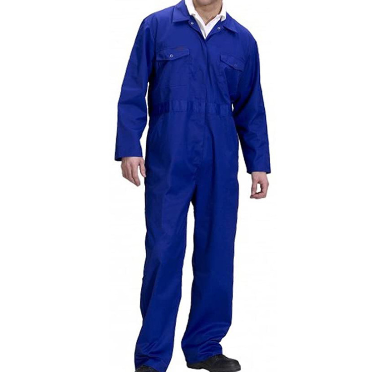 Men safety coveralls cotton construction clothes