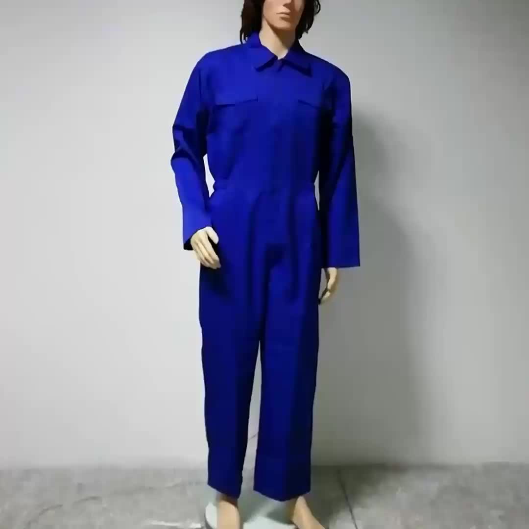 Safety work reflective coveralls for men